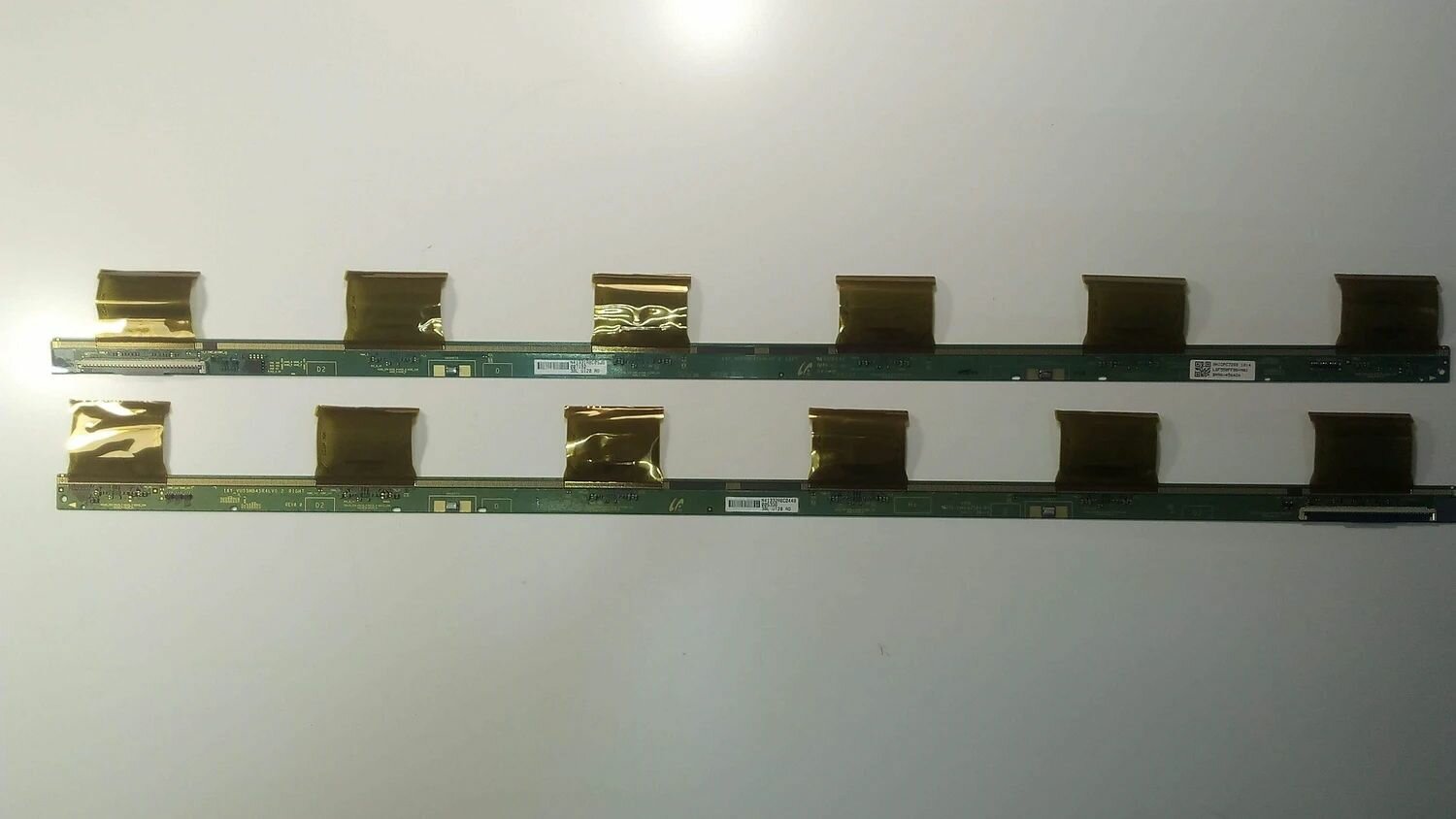 Driver Board 2 планки LCD CY-SN055FLLV4V KW19 LSF550FF08-N01 BN96-45642A 16Y_VU55MB4SL4LV0.2 REV0.0 16Y_VU55MB4SR4LV0.2 для Ue55Nu8070U Fb04 Lcd Телевизор Samsung Плата разъемов арт. 9209