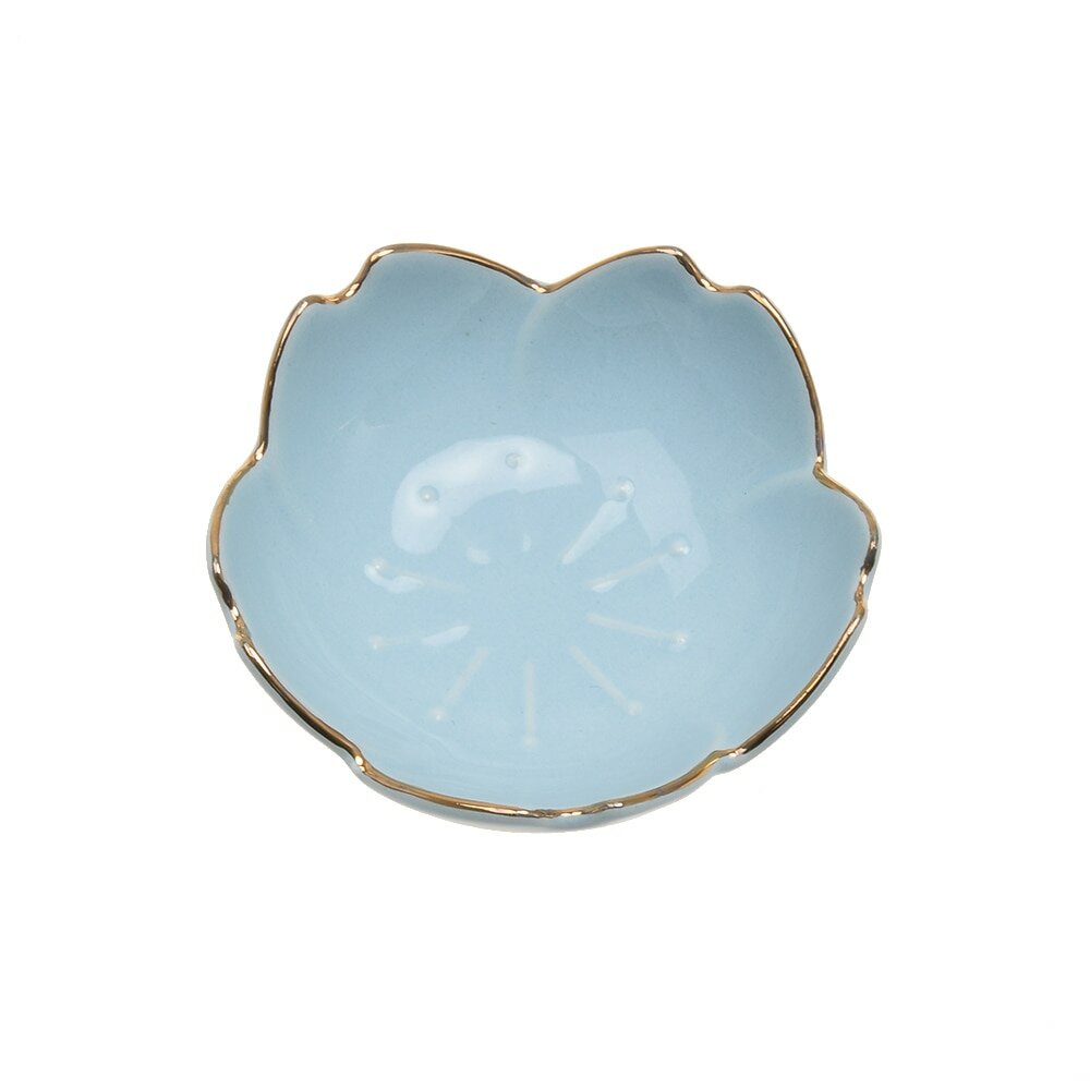 1 шт. японская креативная керамическая тарелка с вишней, миска для супа, риса, керамическая посуда, блюдце, кухонная розовая тарелка для соуса из вишни