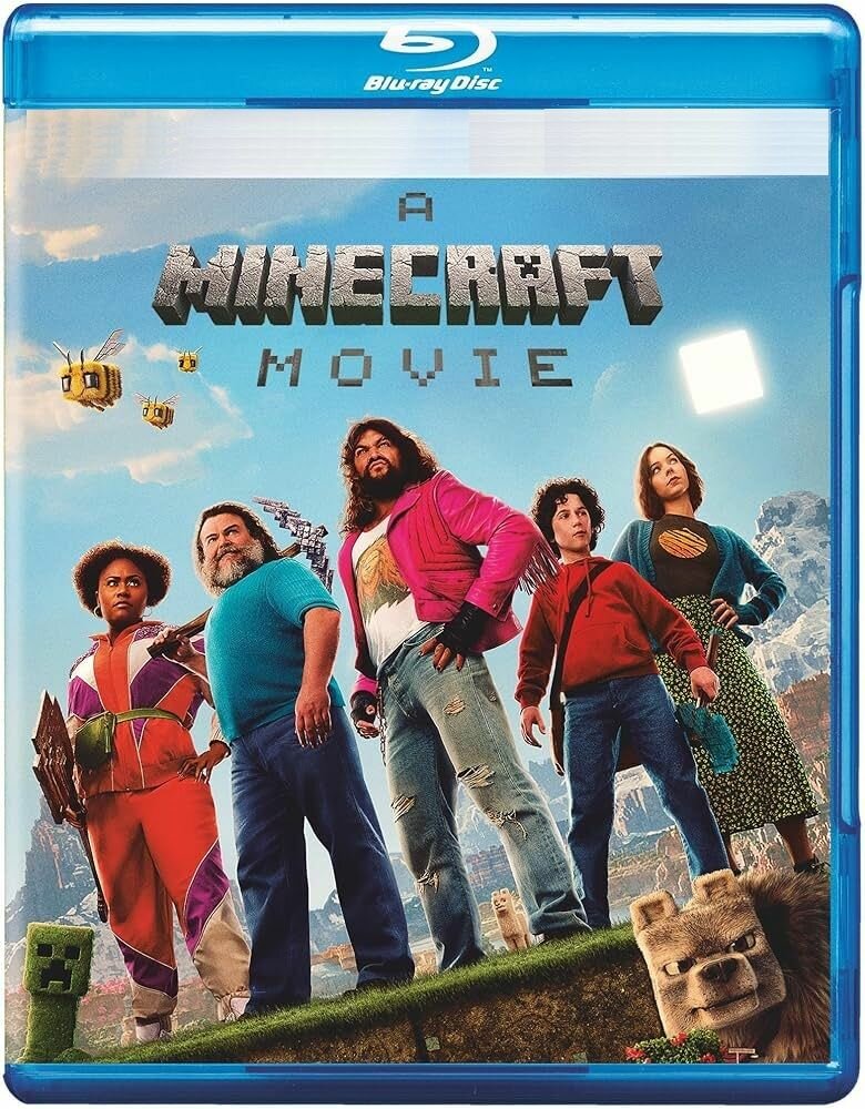 Minecraft в кино (новинка 2025) Blu-ray (блю-рей) Джек Блэк, Джейсон Момоа