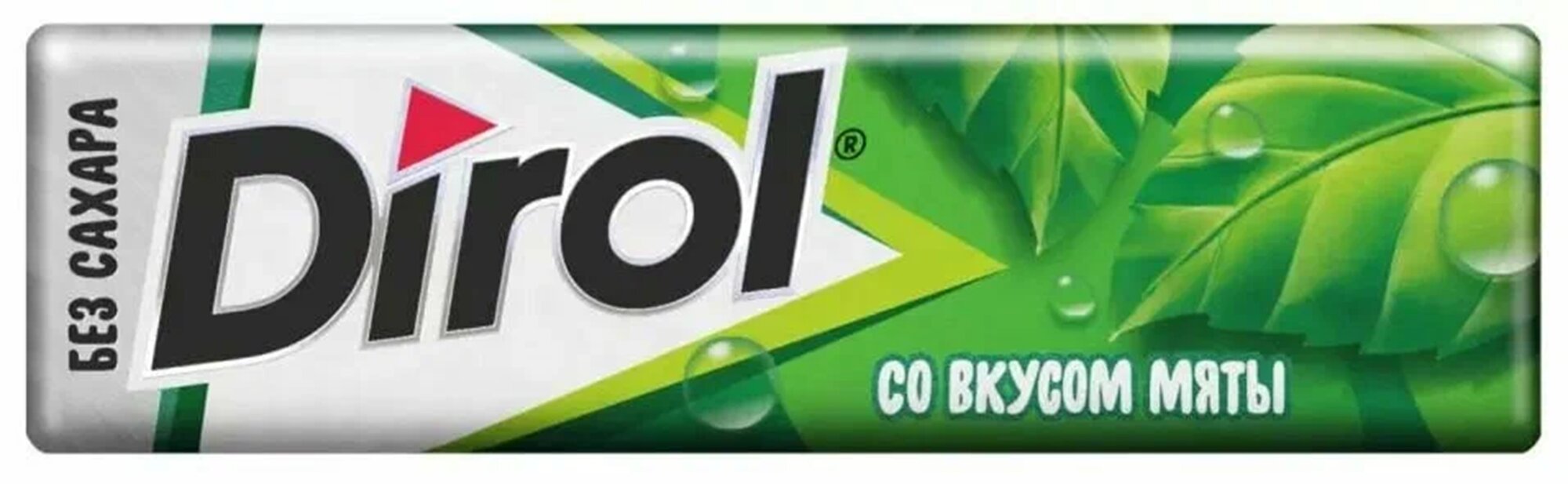 Жевательная резинка Dirol мята 13.6г 30 шт