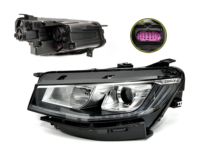 Фара левая галоген Geely Atlas Pro (2021-н. в.), SHF-12250