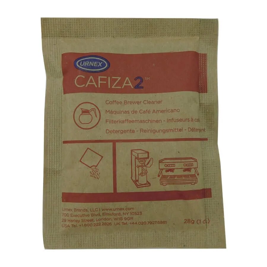 Универсальное чистящее средство для чистки от кофейных масел Urnex Cafiza 2, 28 г
