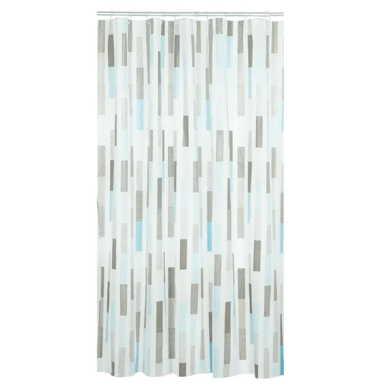 Штора для ванной Swensa Deny SWC-55-11 180x180 см PEVA цвет бело-синий