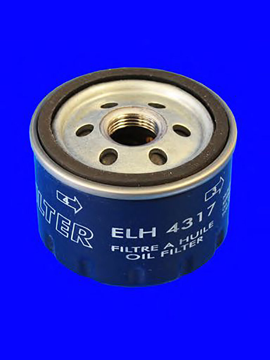 Фильтр масляный MECAFILTER для OPEL, Renault, Nissan, Lada, Mitsubishi ELH4317