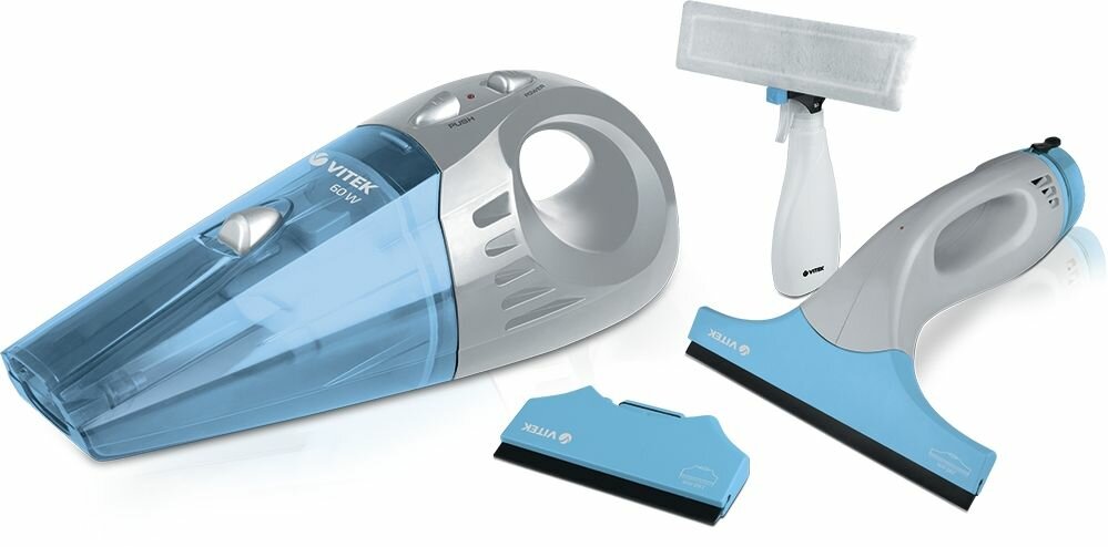 Пылесос Автомобильный Vitek VT-1811 синий