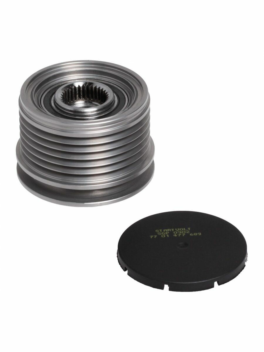 Шкив с обгонной муфтой генер. для а/м Renault Logan (04-) 1.4i/1.6i (SGP 0902), STARTVOLT SGP0902