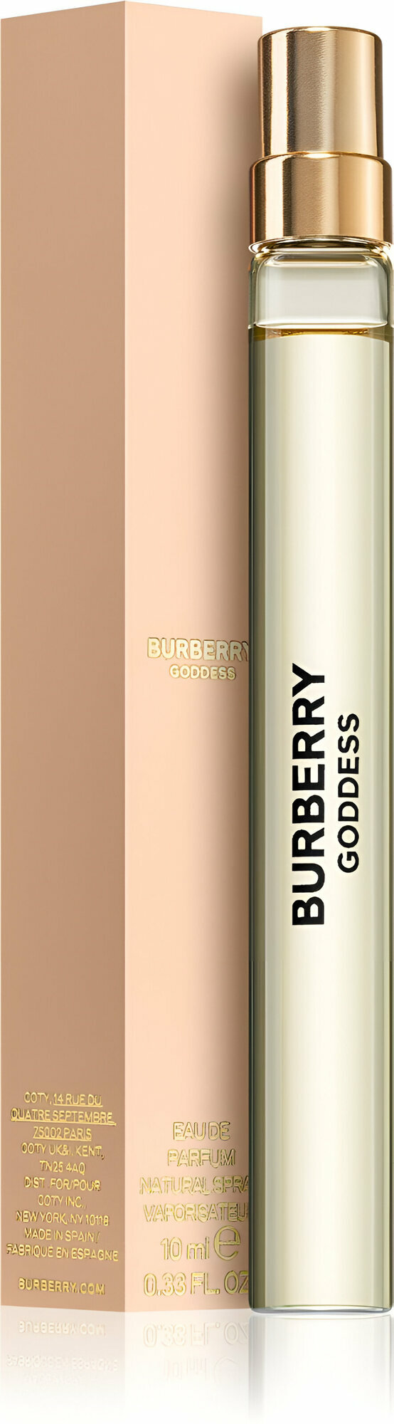 Женская mini spray парфюмерная вода Burberry Goddess женская Mini Spray 10 мл