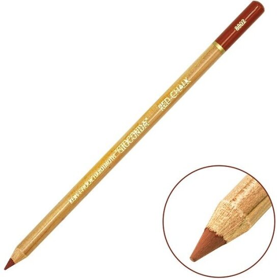 Сангина Koh-i-noor в карандаше GIOCONDA 8802