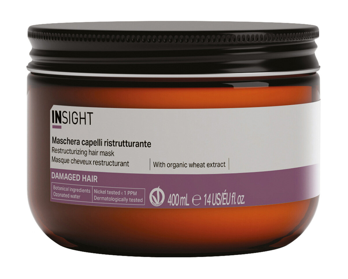 INSIGHT Damaged Hair Маска для восстановления поврежденных волос, 400 мл