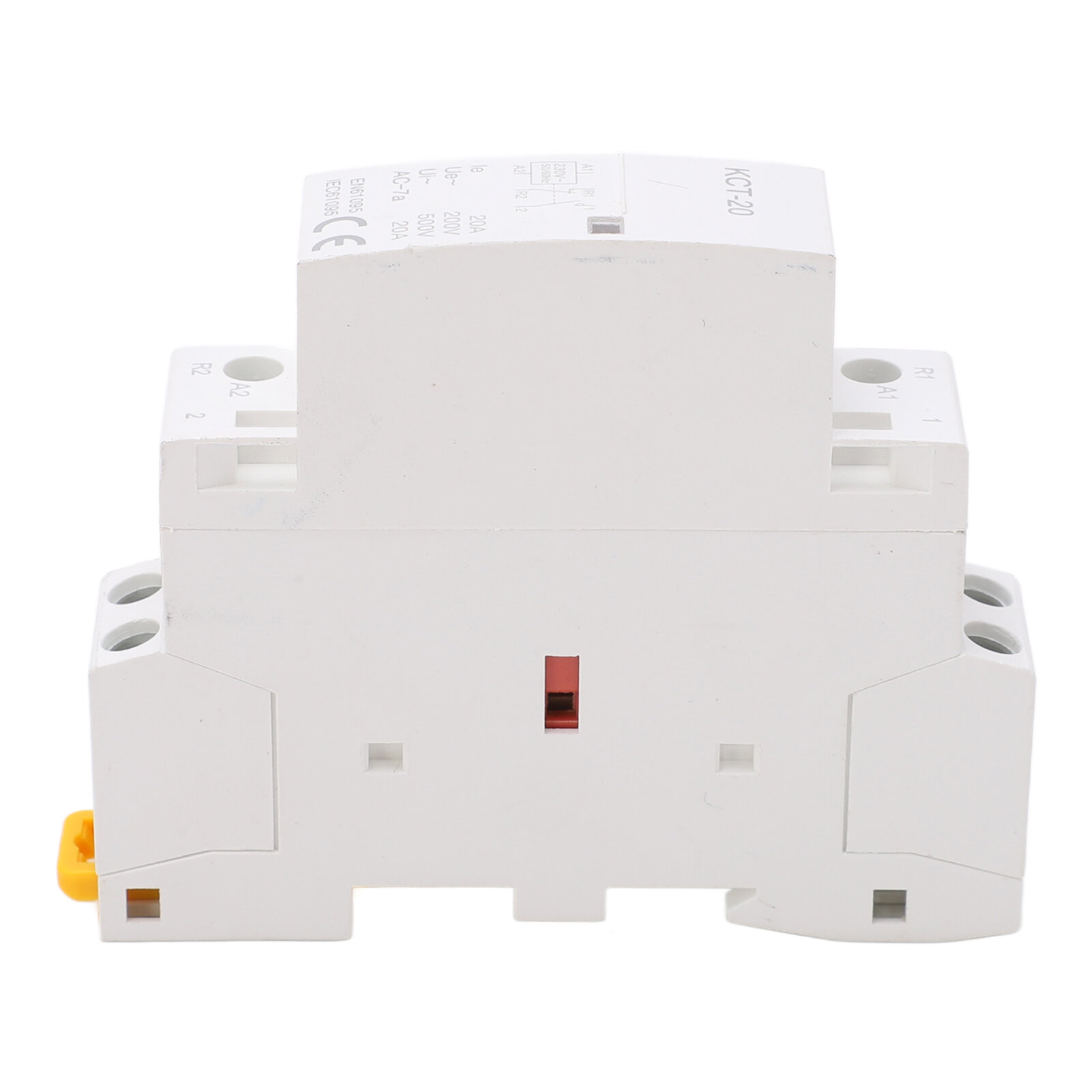 2-полюсный контактор переменного тока 20А, с надежным контактом, для монтажа на DIN-рейку, бытовой миниатюрный контактор переменного тока 200В.