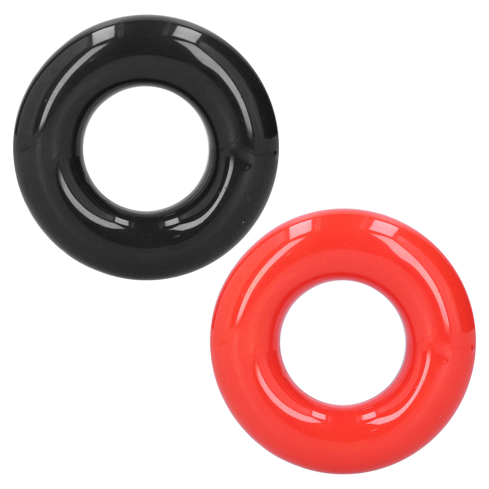 Круглое утяжеляющее кольцо для клюшек для гольфа, аксессуары для тренировки удара, черный/красный.