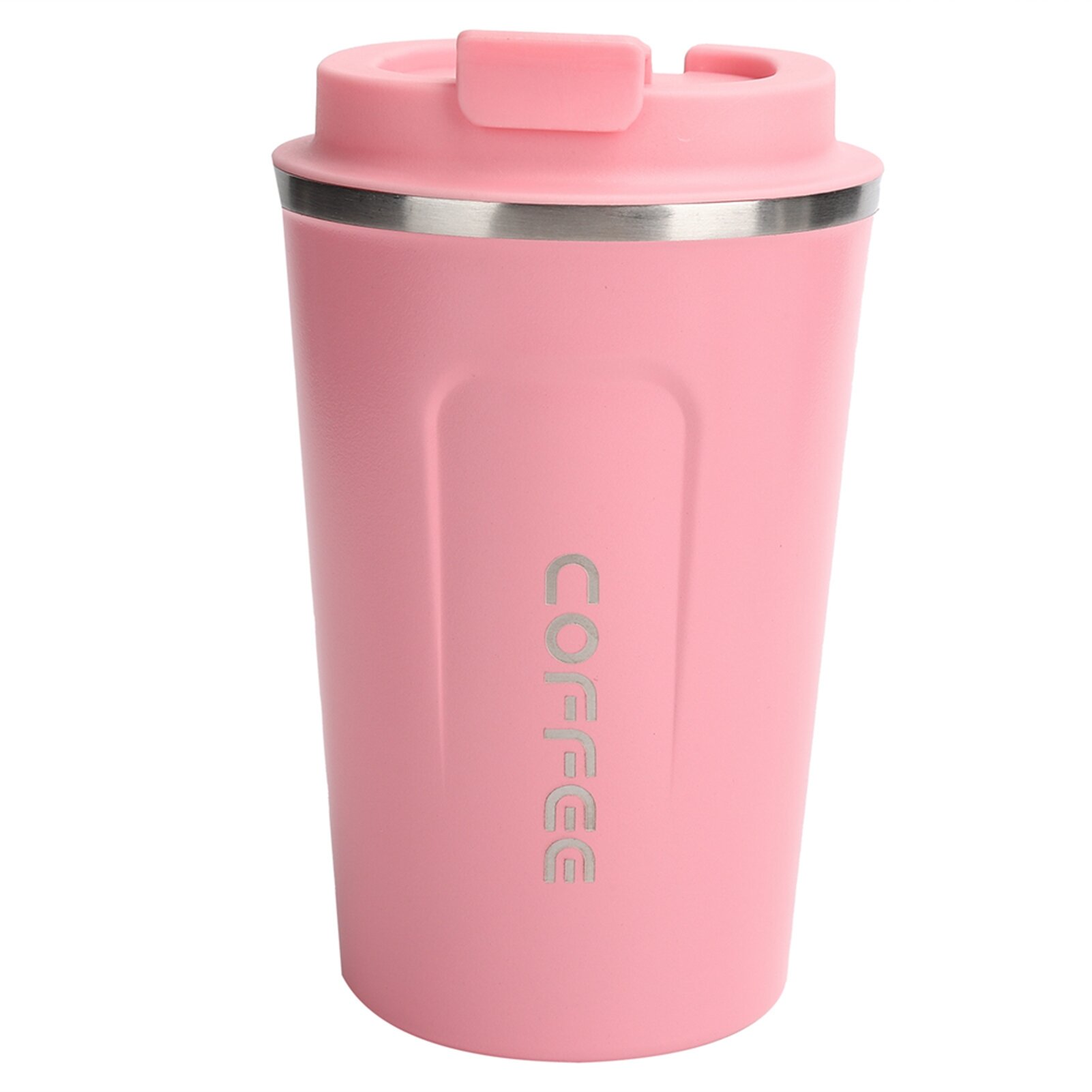 380 мл вакуумной кружки дублилайер из нержавеющей стали Propill Pripill Portable Car Coffee Cufe (розовый)