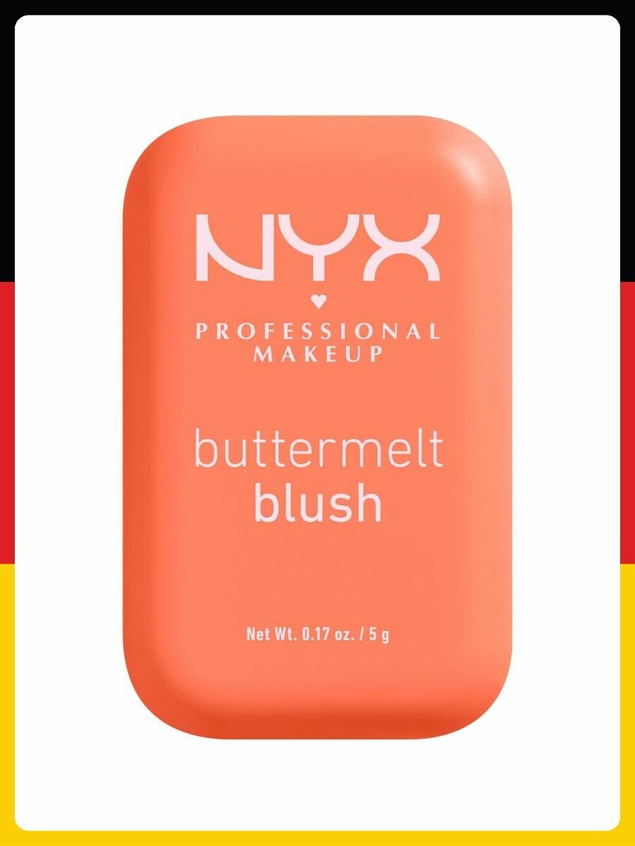 Румяна NYX Professional Makeup Buttermelt Blush 03 Sooner The Butta, 5 г