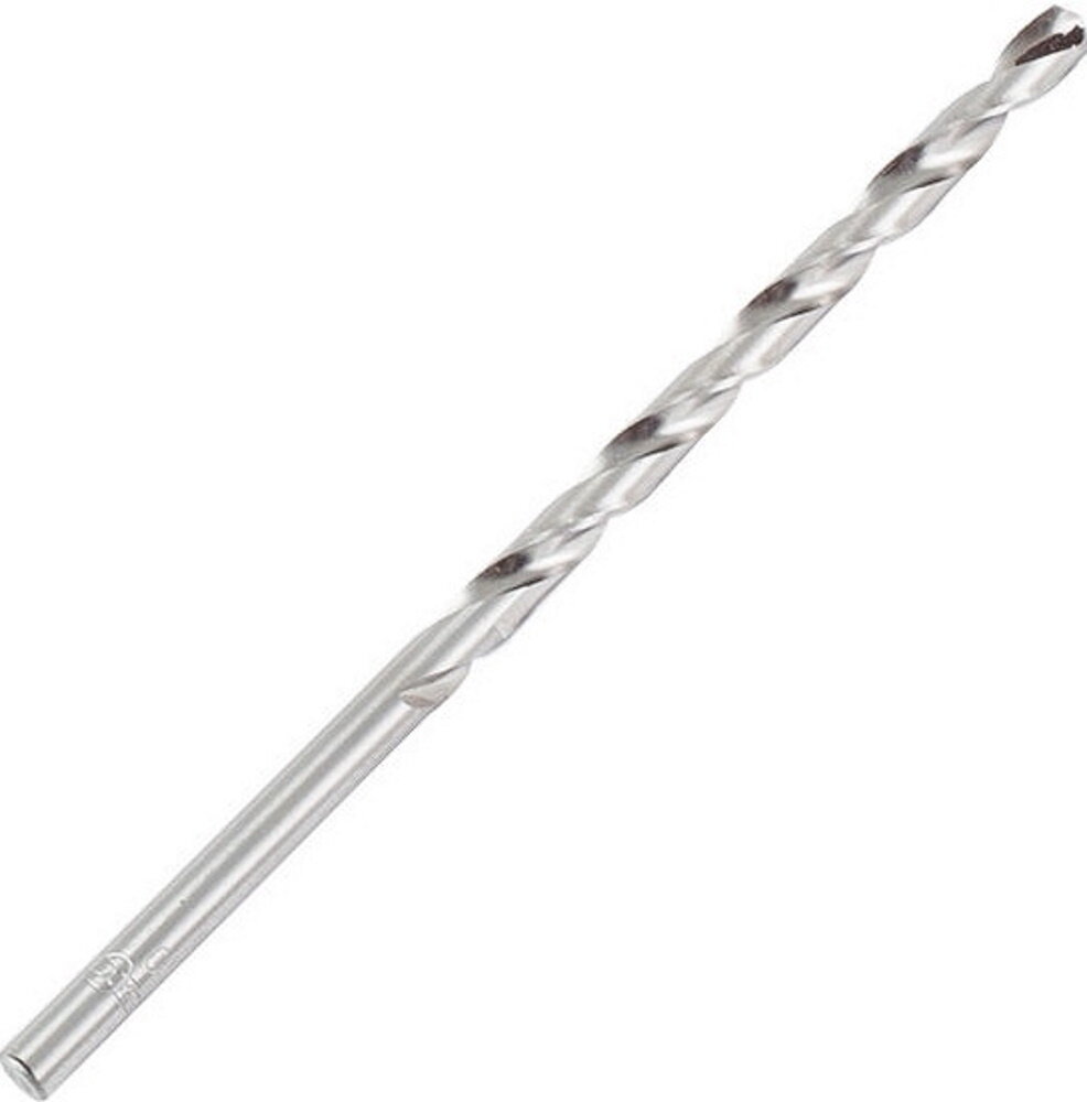 Сверло по металлу РемоКолор спиральное удлиненное, из быстрорежущей стали P6M5/HSS, диаметр 3.2мм, длина 100мм / оснастка