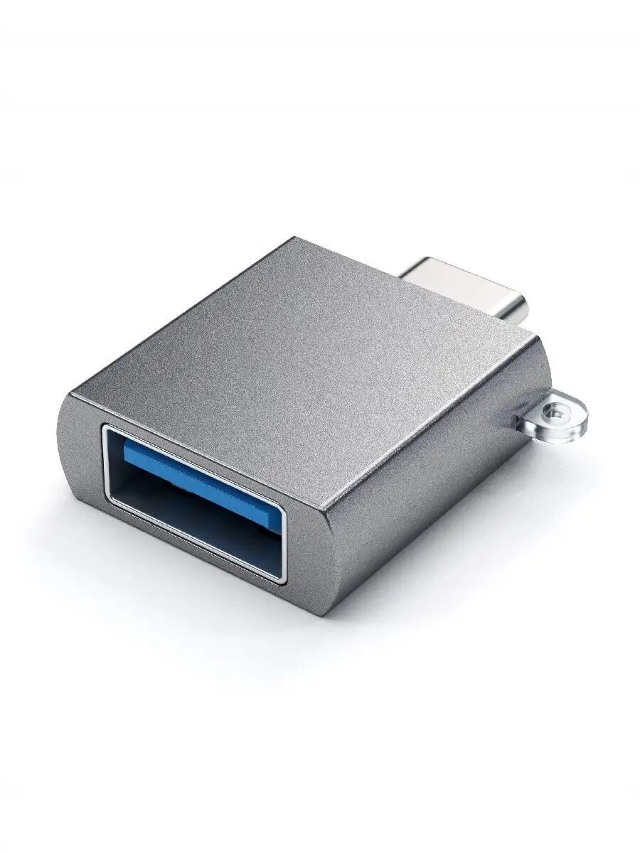 USB адаптер Satechi Type-C USB Adapter USB-C to USB 3.0. Цвет серый.