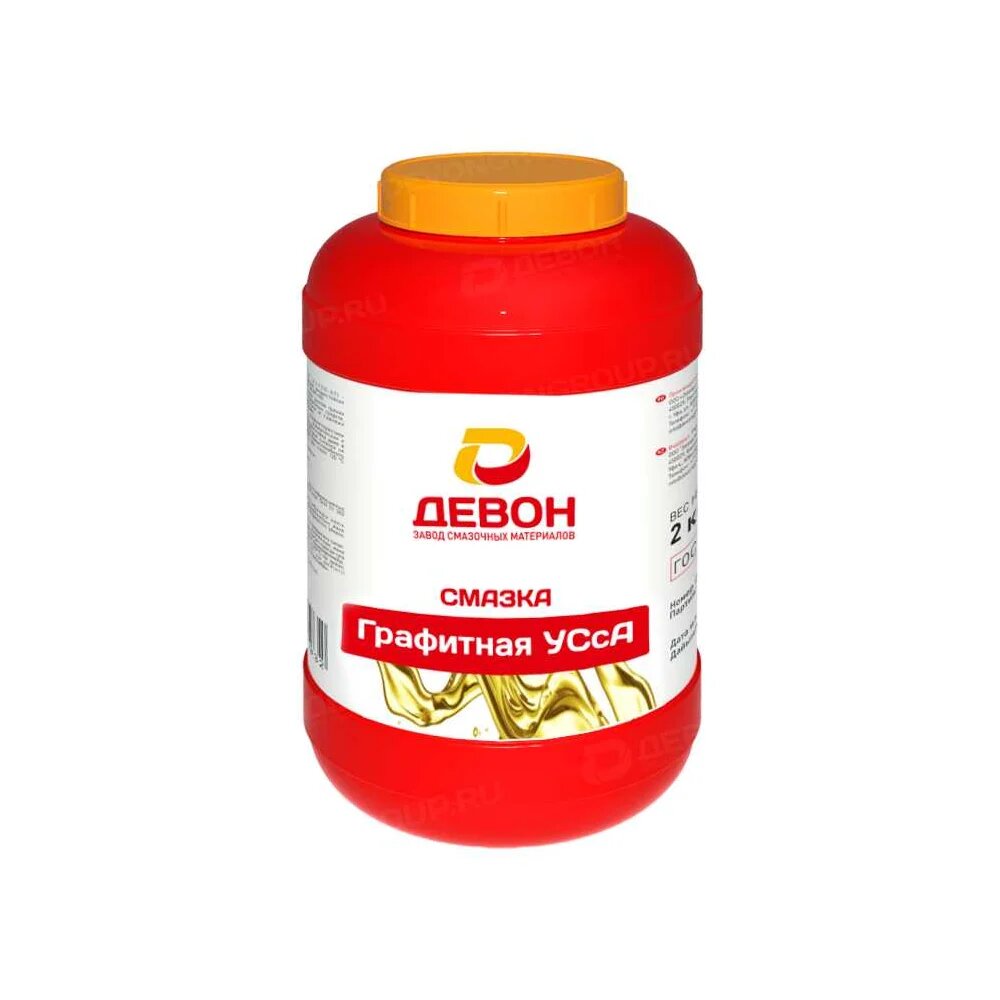 DEVON Смазка Девон графитная "УСсА", п/банка 0,8 кг 338661224