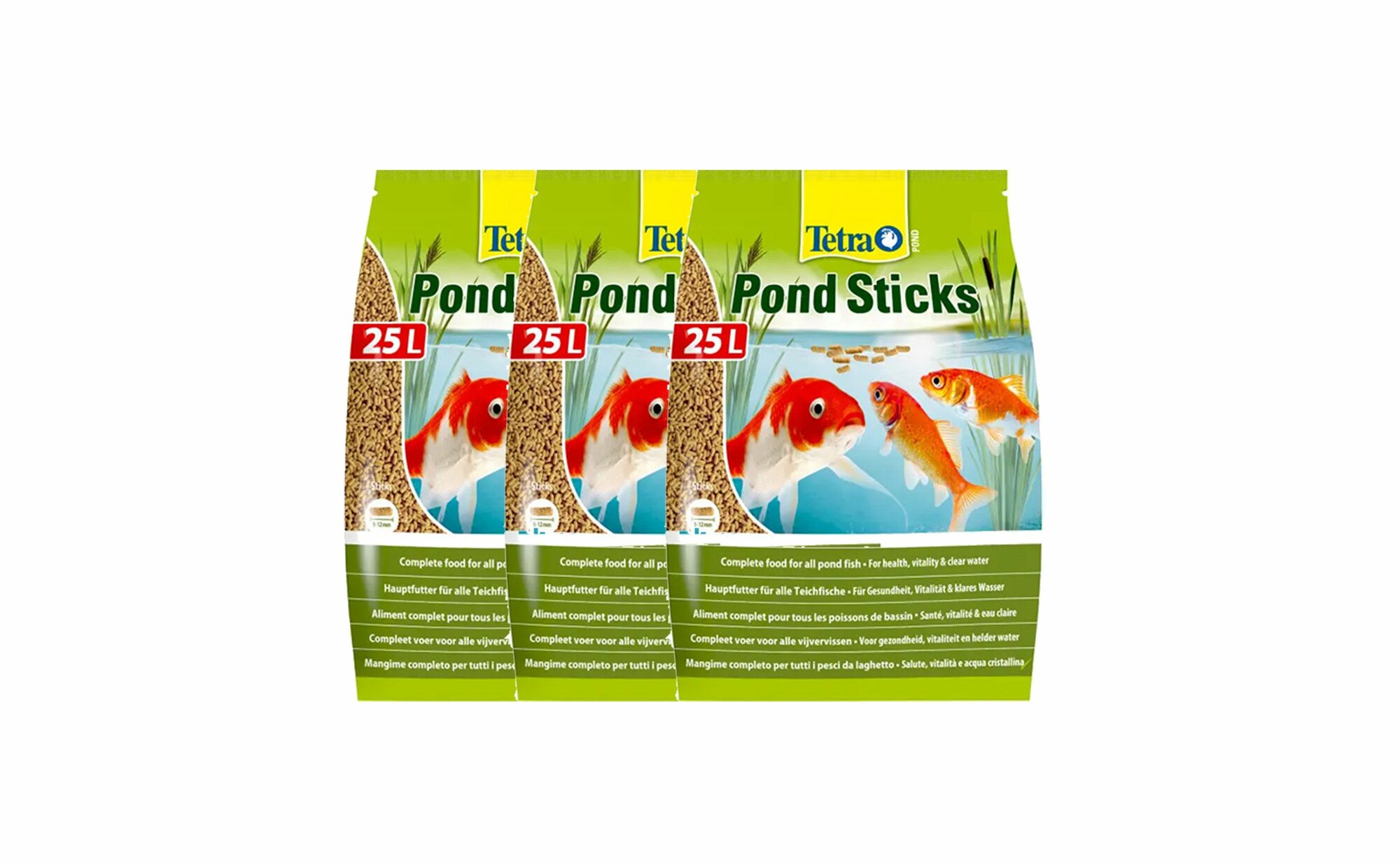 Tetra Pond Sticks корм для прудовых рыб в палочках 25 л х 3 шт.