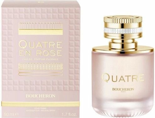 Boucheron quatre en rose femme 50ml парфюмерная вода женская