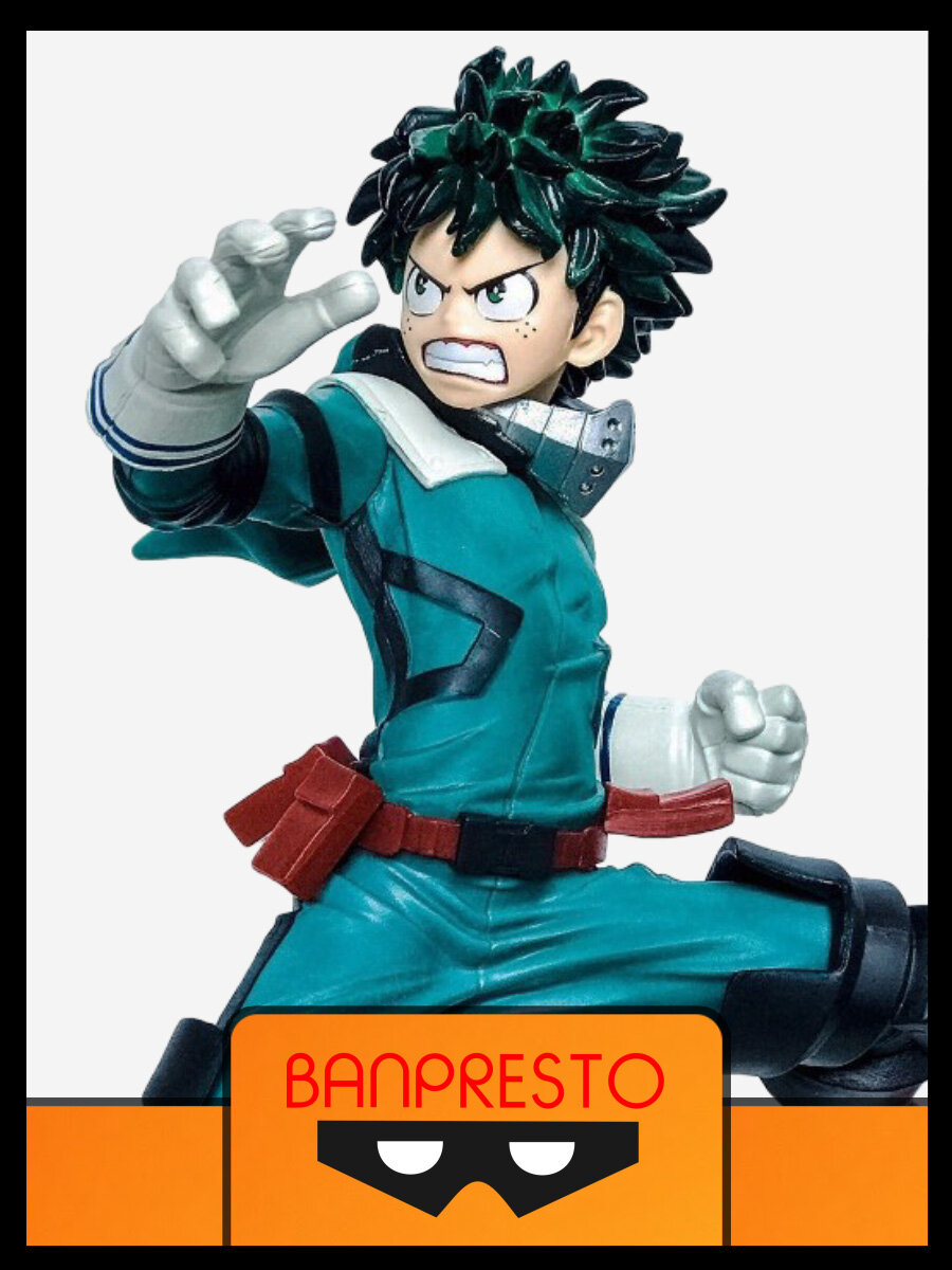 Оригинальная фигурка Izuku Midoriya из аниме Boku no Hero Academia / Изуку Мидория “Моя геройская академия” 15 см