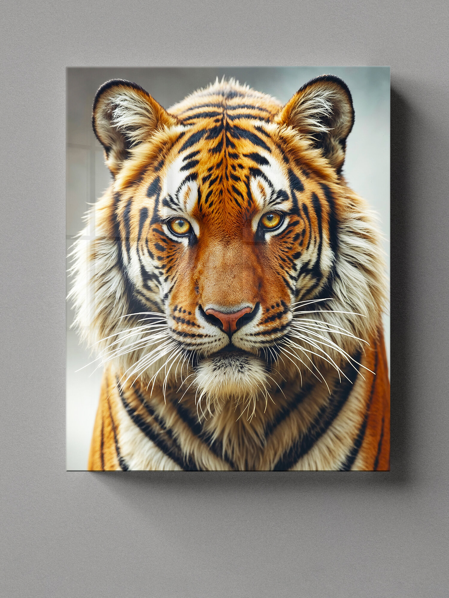 Картина Postermarket "Тигр" стекло, цифровая печать, 40х50 см,