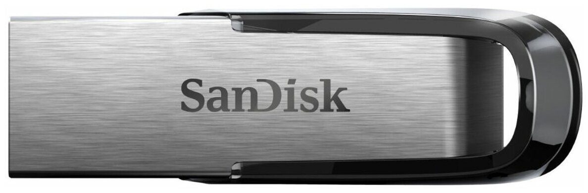 128 Гб Флеш-накопитель SanDisk Cruzer Ultra Flair, USB 3.0 (SDCZ73-128G-G46), металл, черный