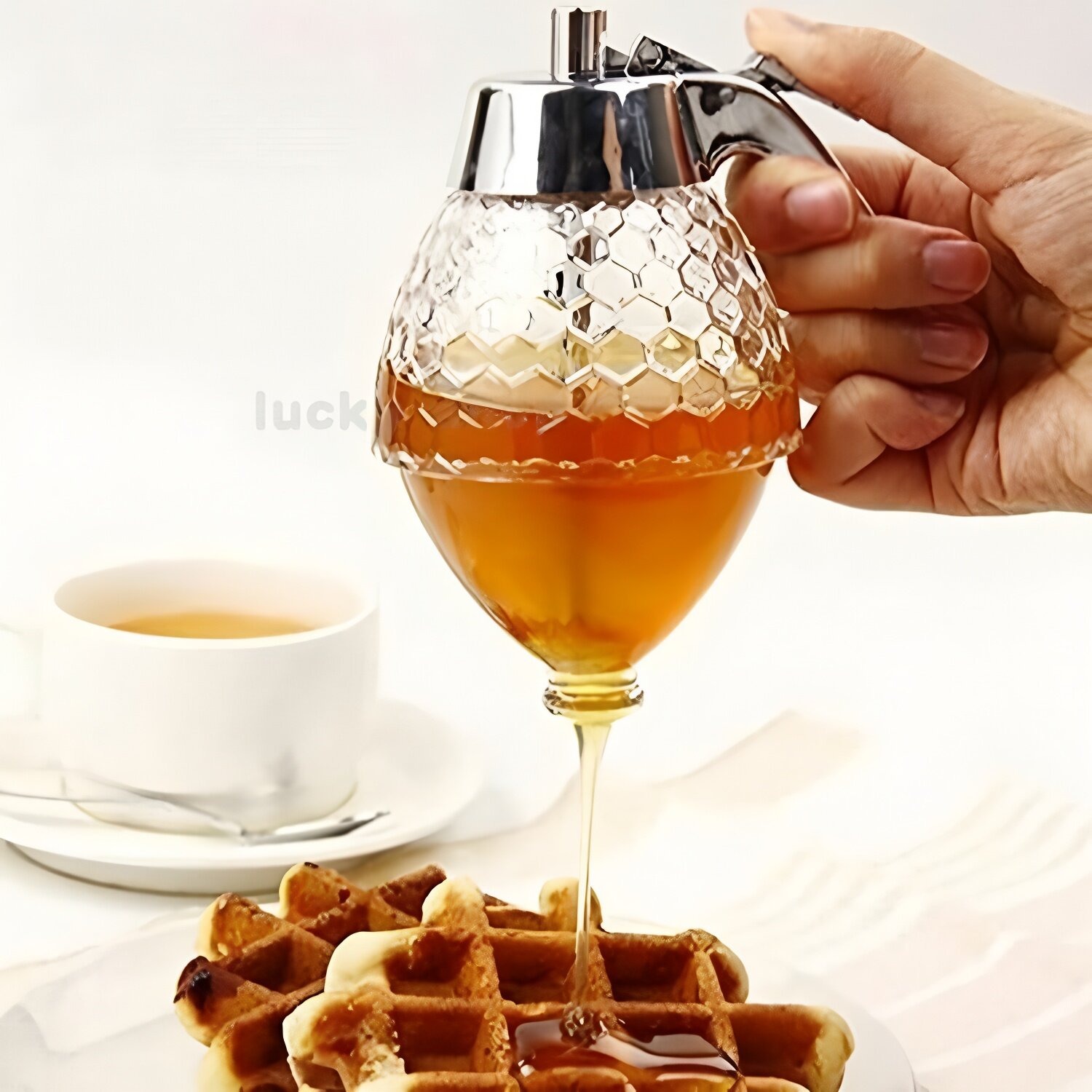 Диспенсер для меда (медовница), соусов, сиропов, топпингов, дозатор для жидкостей 200 мл.