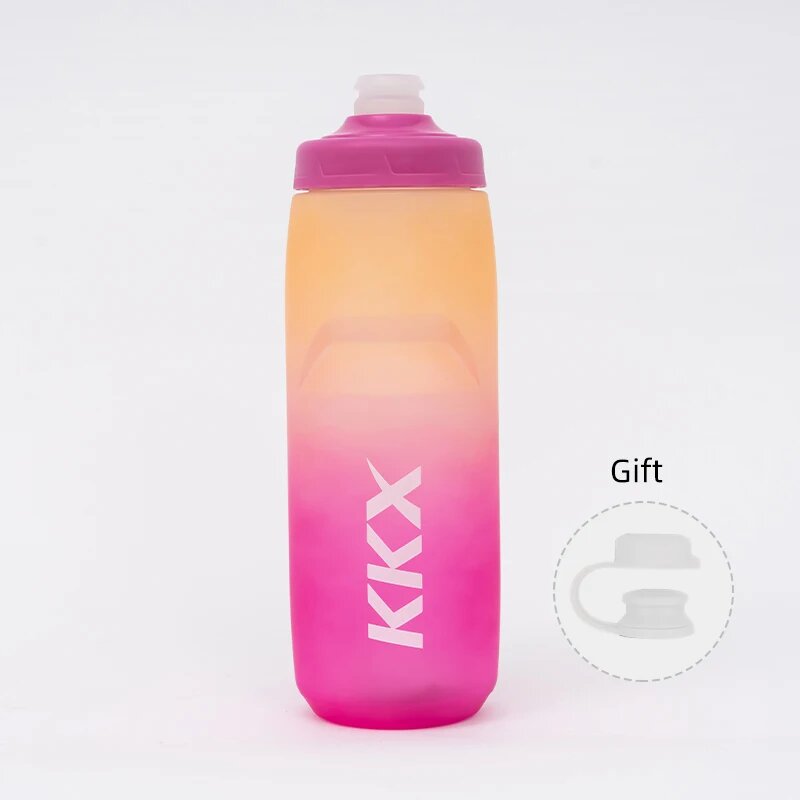 KKX велобутылка пластиковая 620/750 мл Розовый, 750ml purple red