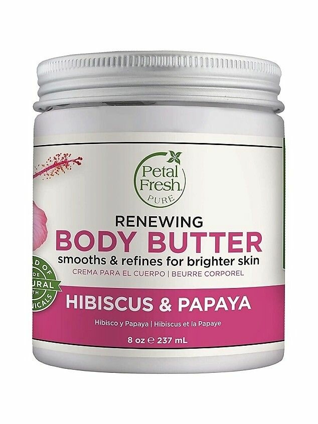 PETAL FRESH Масло для тела с экстрактом гибискуса и папайи Renewing Body Butter Hibiscus & Papaya