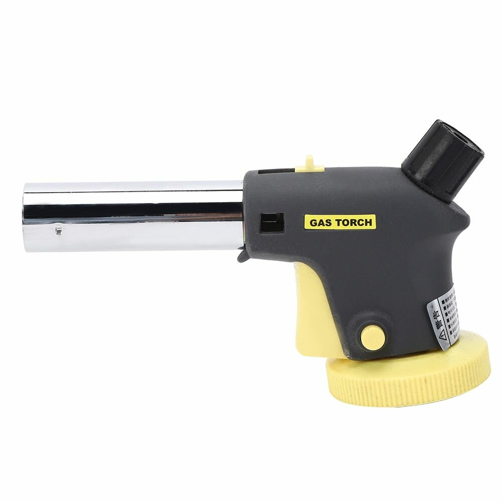 Газовая паяльная лампа Портативный регулируемый электронный тип зажигания для барбекю на открытом воздухе 1300