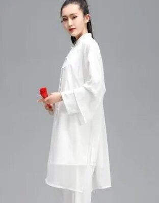 Микрофибра Мантилла Тайцзи для женщин и мужчин Белый, L, B