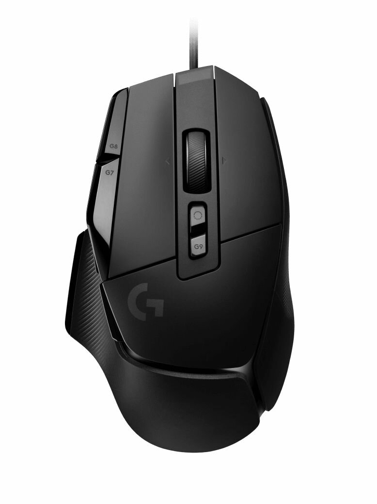 Мышь Logitech G502 X, оптический сенсор HERO 25K, программируемые кнопки, подсветка
