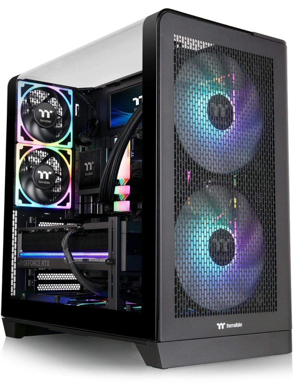Компьютерный корпус ATX Thermaltake View 390 Air черный (ca-11f-00m1wn-00)