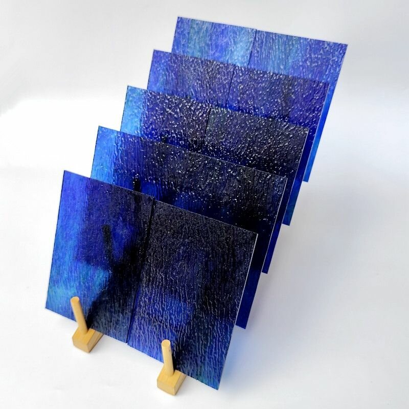 Витражное стекло прозрачное для изготовления витража 10 единиц 10 на15 см стекло для мозаики Радужный цвет Красный желтый синий зеленый фиолетовый черный серый .