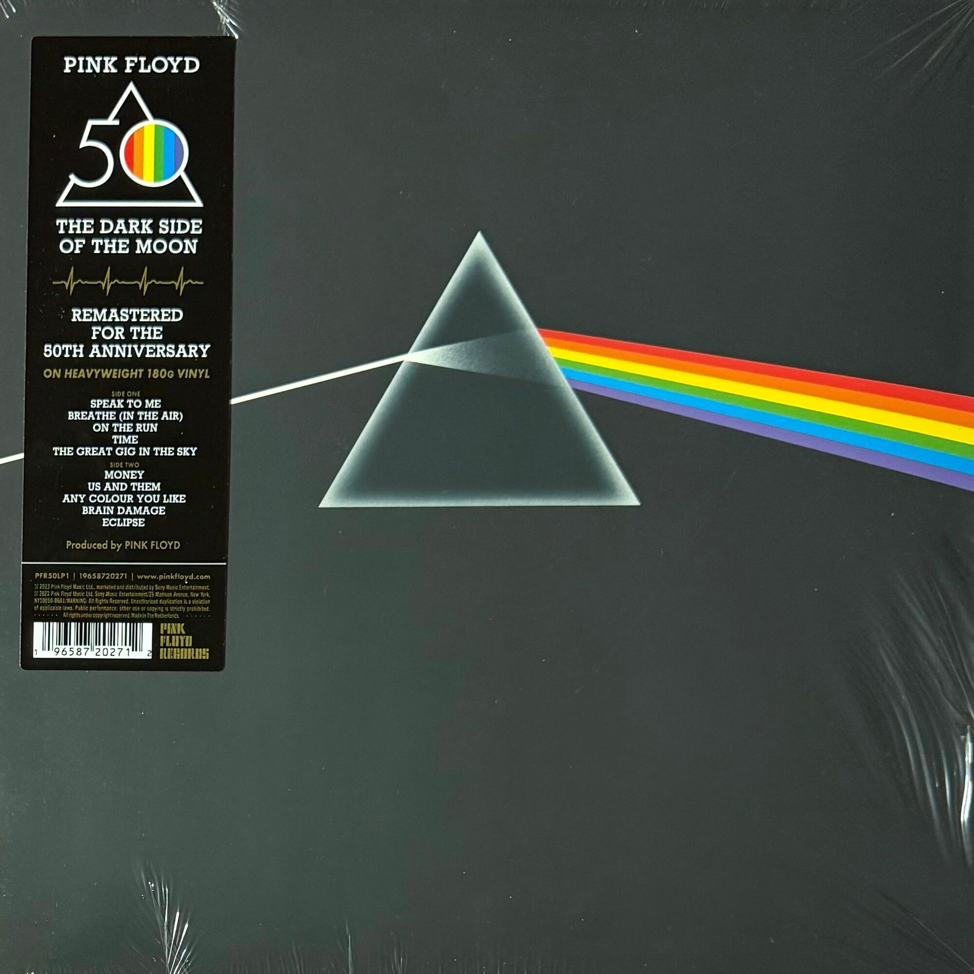 Виниловая пластинка Pink Floyd The Dark Side Of The Moon (Европа 2025г.)