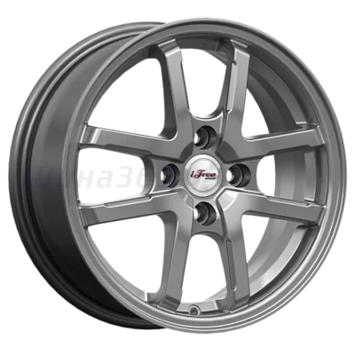 Литой колесный диск iFree Грид (КС1082) 6x15/4x100 ET45 D54,1 Хай Вэй