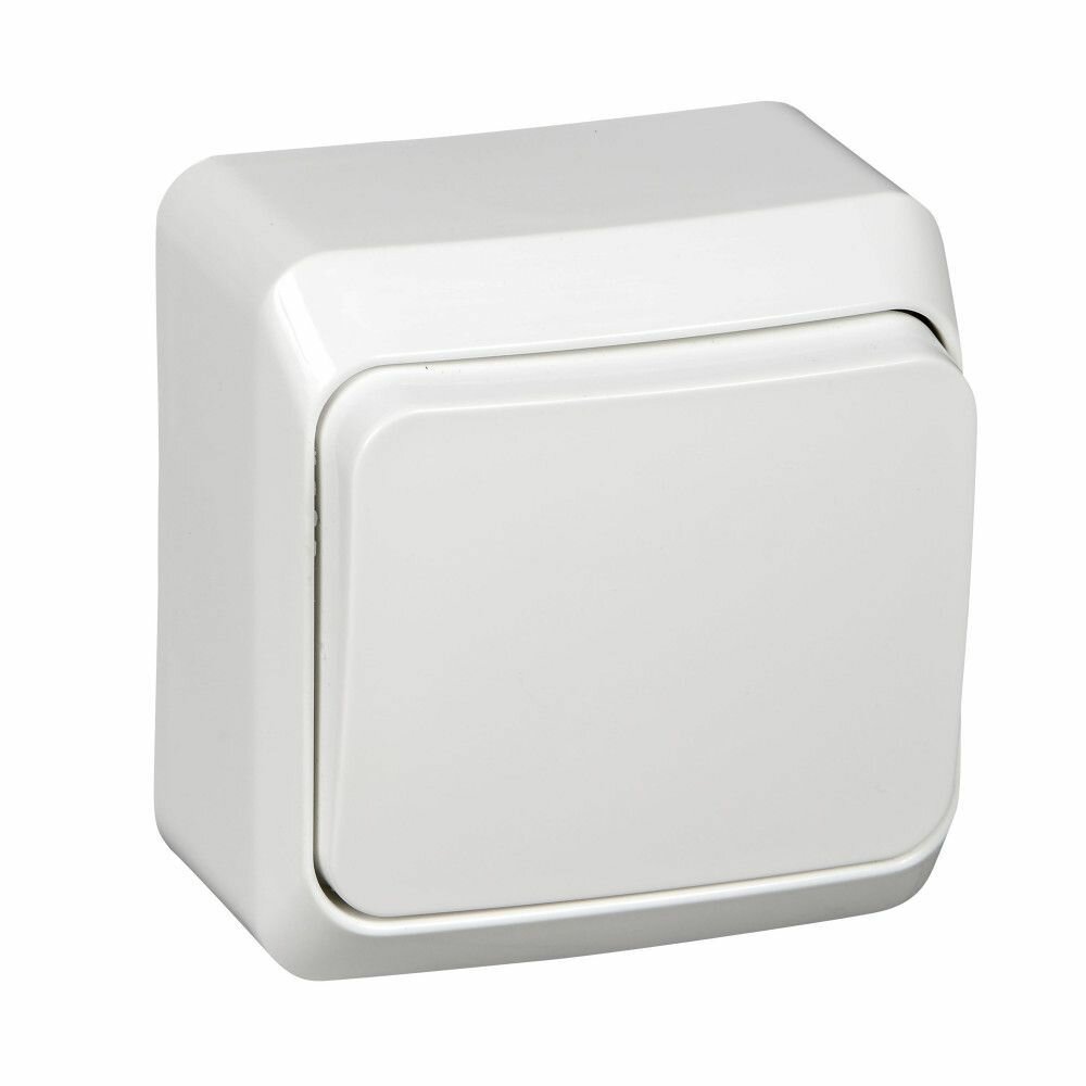 Выключатель о/п 1кл белый "Этюд" Lexel ВА10-001B Schneider Electric