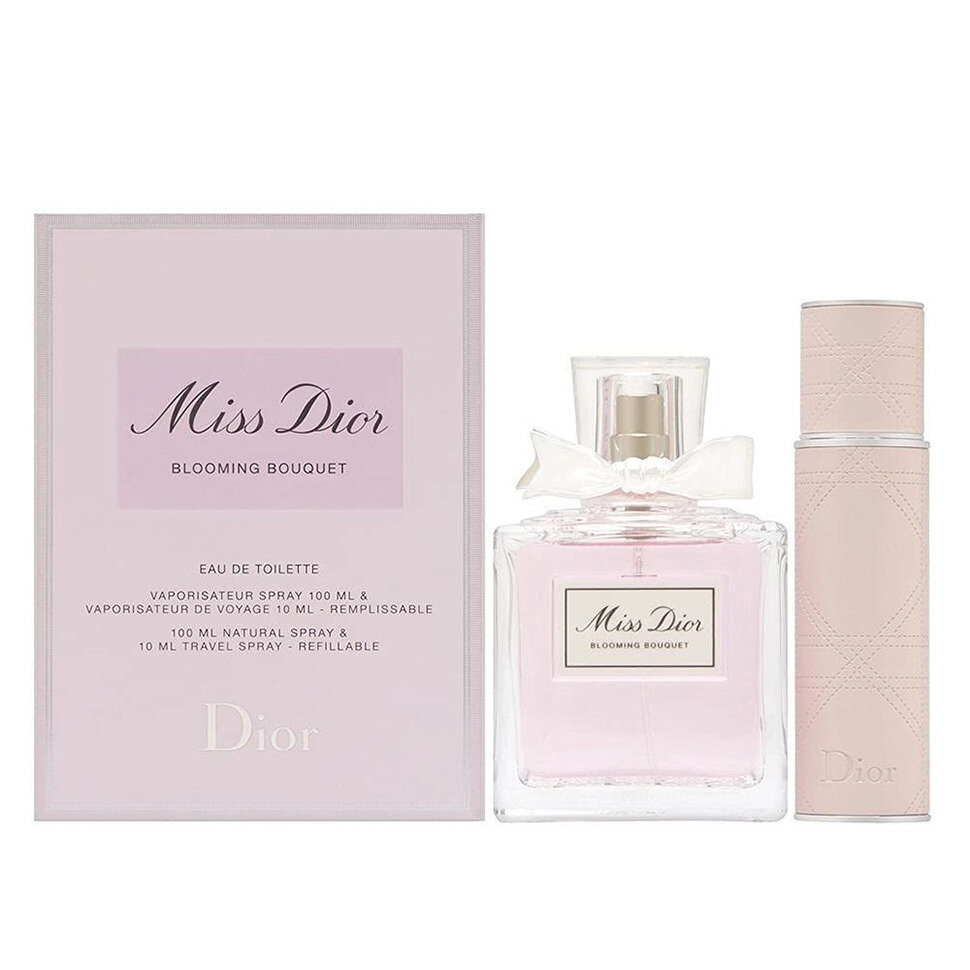 Набор Christian Dior Miss Dior Blooming Bouquet туалетная вода 100 мл + 10 мл / Мисс Диор Блуминг Букет / Цветущий букет