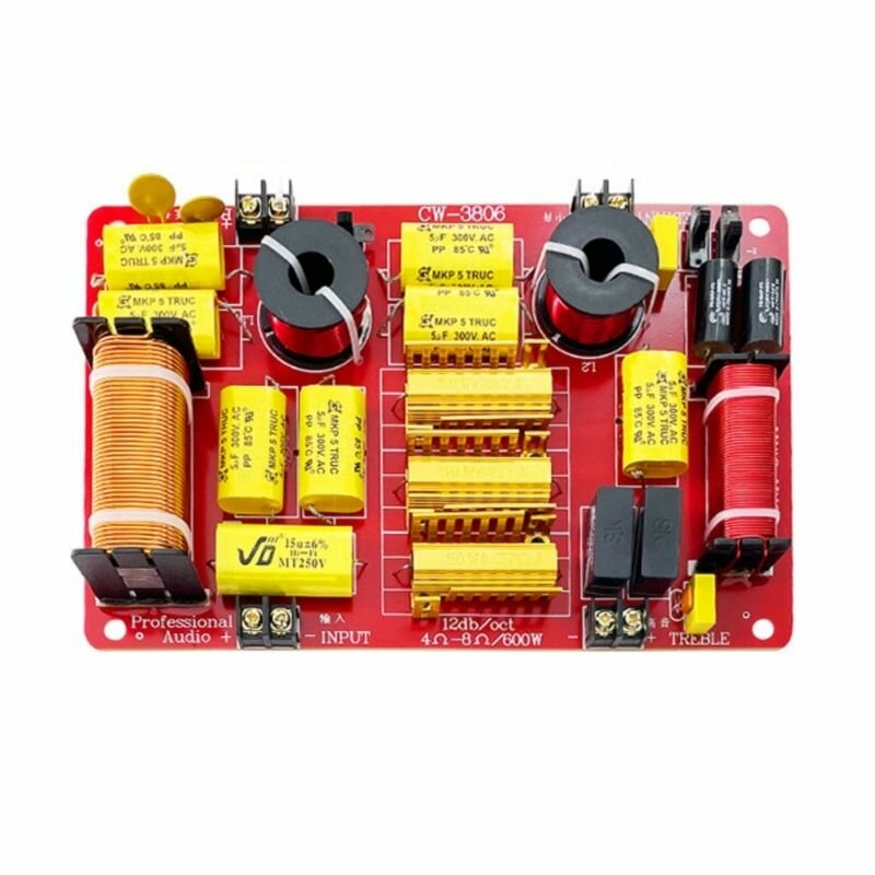 Трехполосный кроссовер для акустики