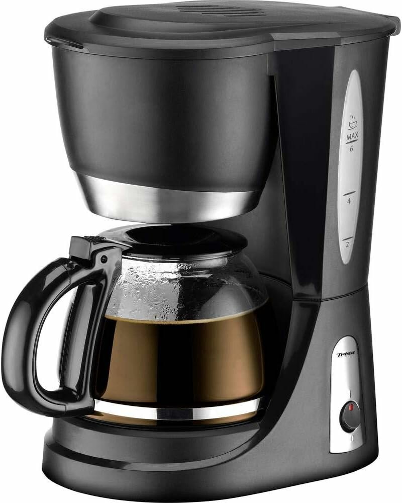 Капельная кофеварка с подогревом и защитой от перегрева, 600 мл, с многоразовым фильтром