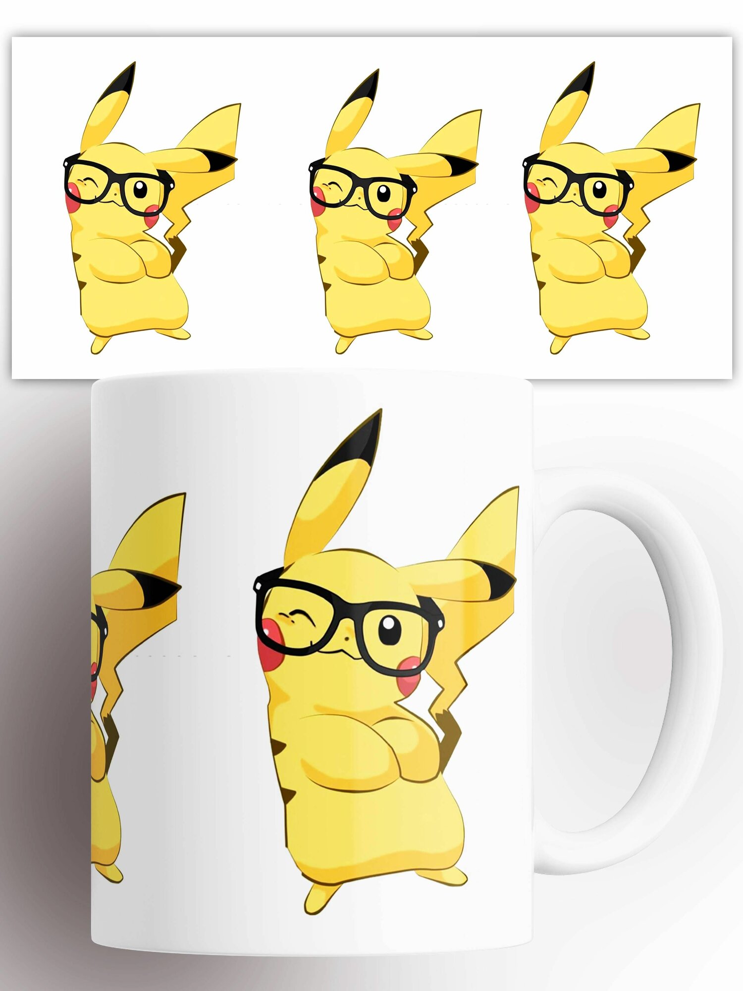 Кружка аниме Покемон Пикачу 330 мл