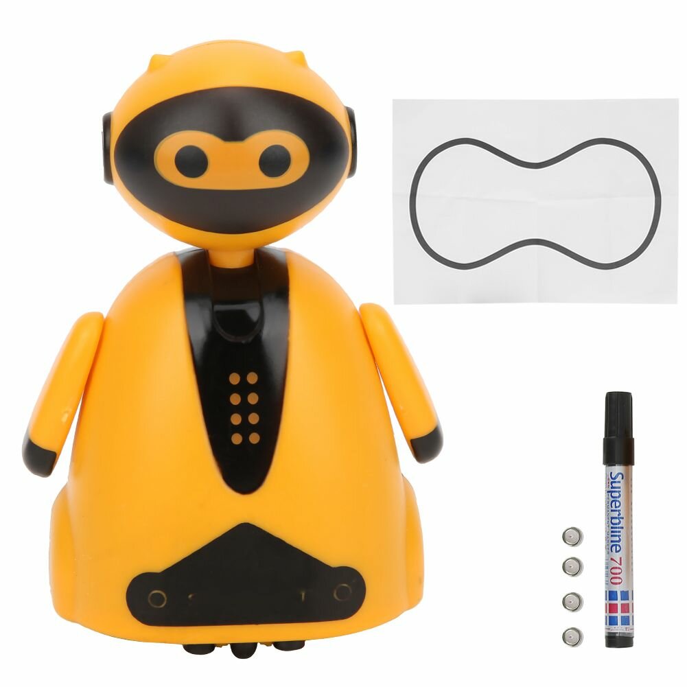 Индукционная игрушка-робот по следованию за линией, образовательная для детей, 100% новая, больше 3 лет