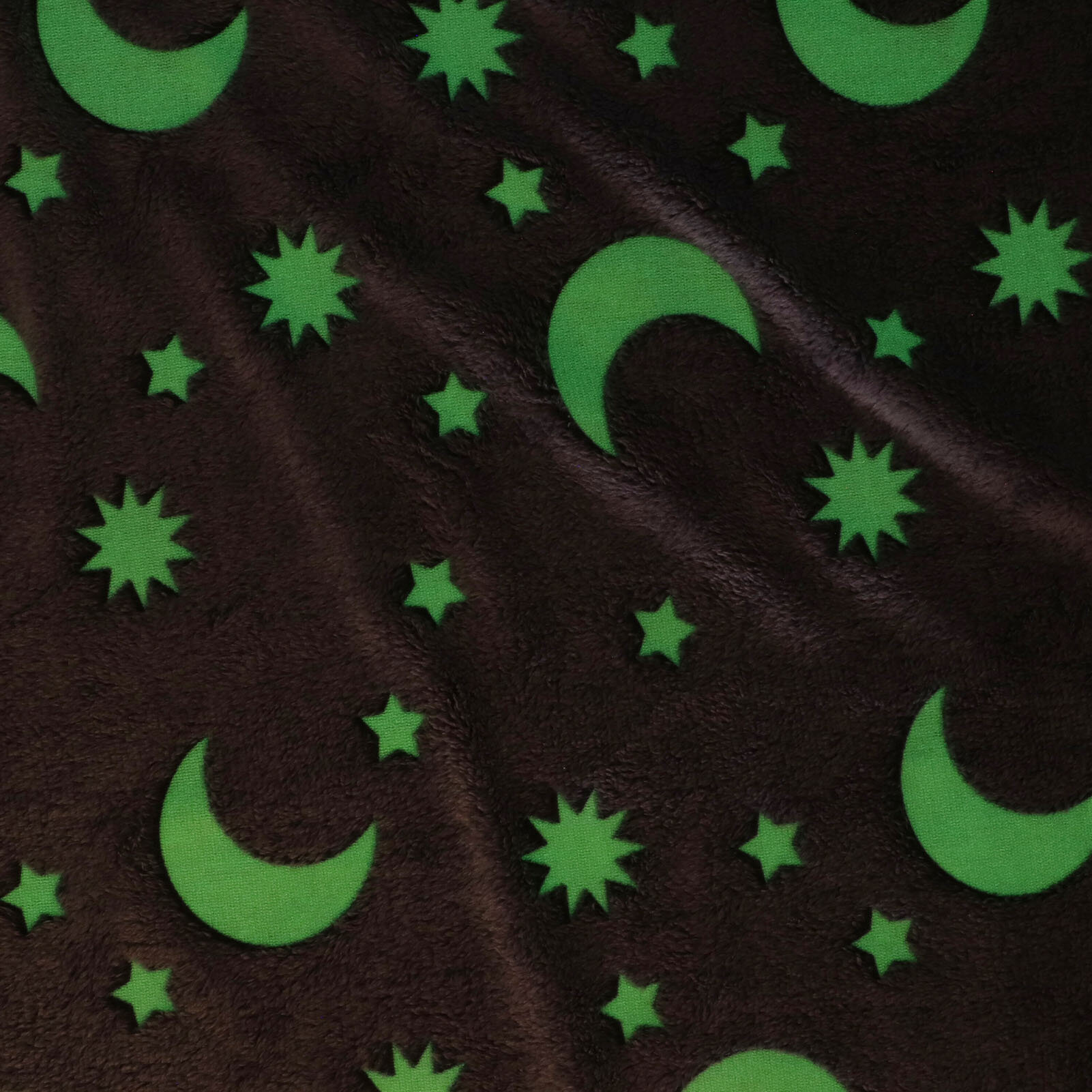 Светящееся одеяло 1,5x2 м, двустороннее фланелевое одеяло со звездой и луной, мягкое светящееся в темноте одеяло для детей, серое