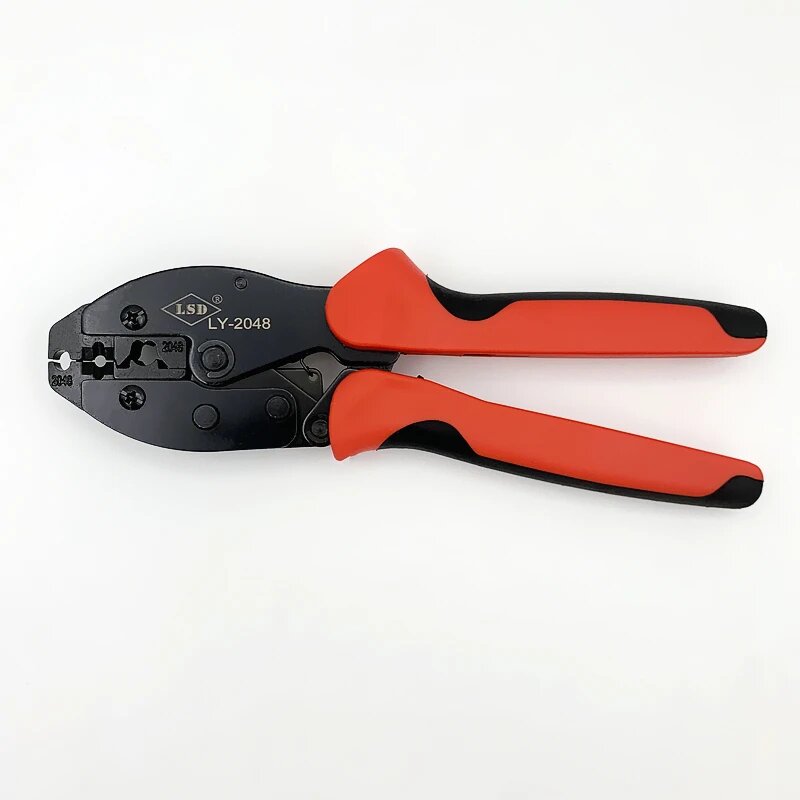 Обжимные щипцы LSD LY-2048, Red Black handle