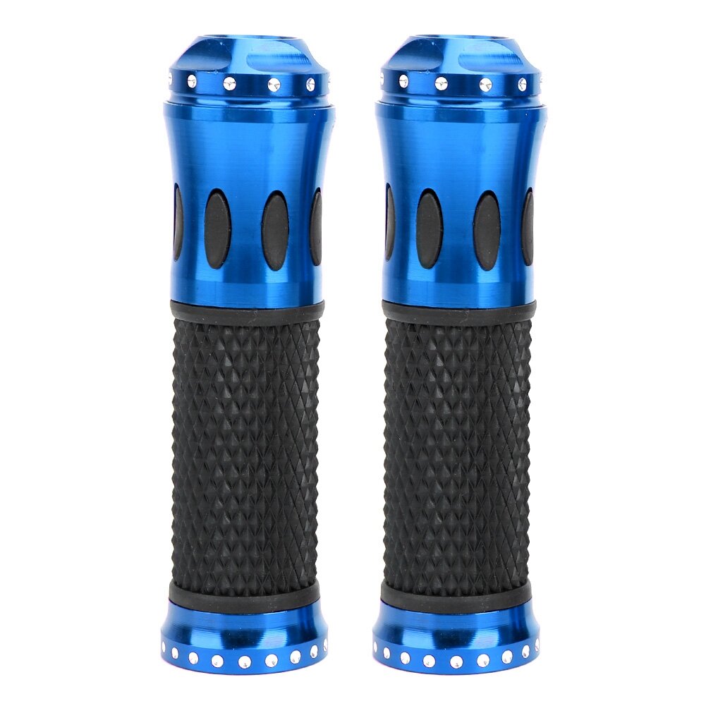 Универсальные грипсы руля мотоцикла CNC синие