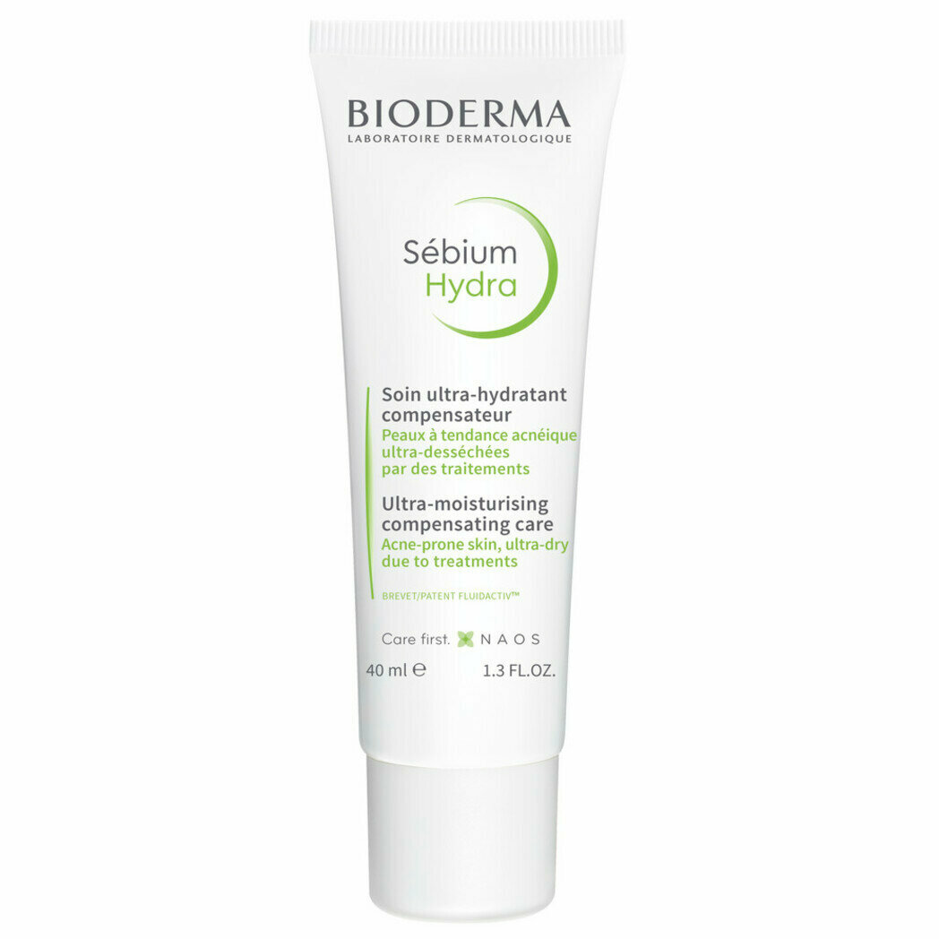 Крем Bioderma Sebium Hydra, для лица, шеи, тела, ночной уход, 40мл