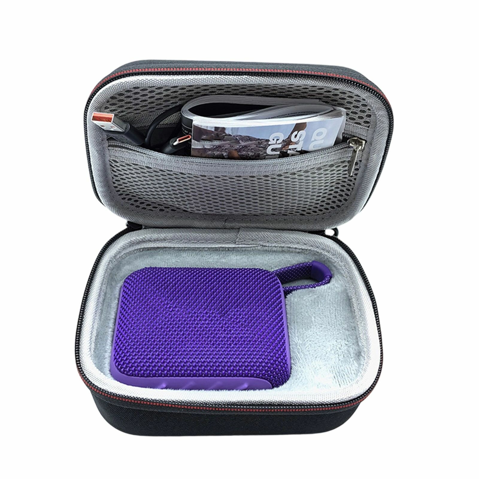 Ударопрочный органайзер для колонок с отделением зарядных кабелей