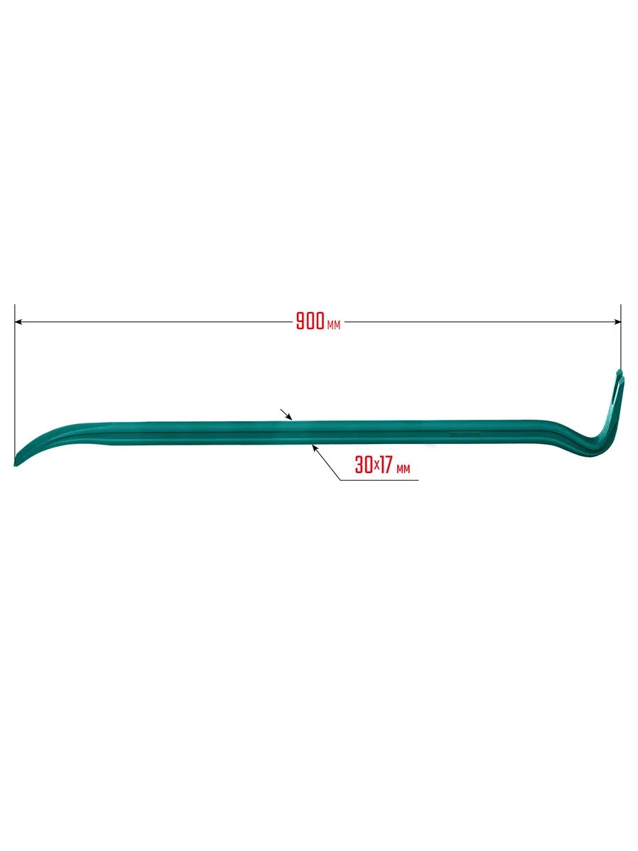 GRAND, 900 мм, 30 х 17 мм, двутавровый лом-гвоздодер