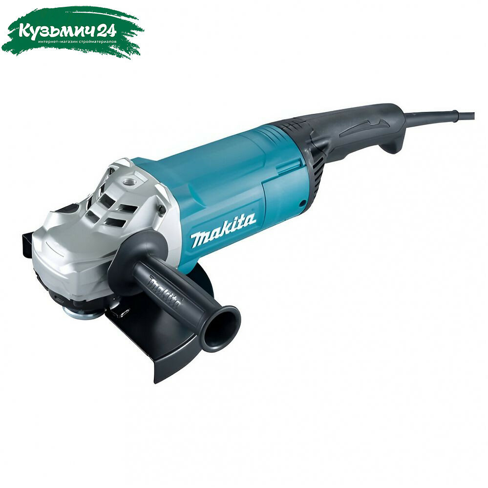 Шлифмашина угловая Makita GA9082, 2700 Вт, 6600 об/мин, диск 230 мм, защита от пыли