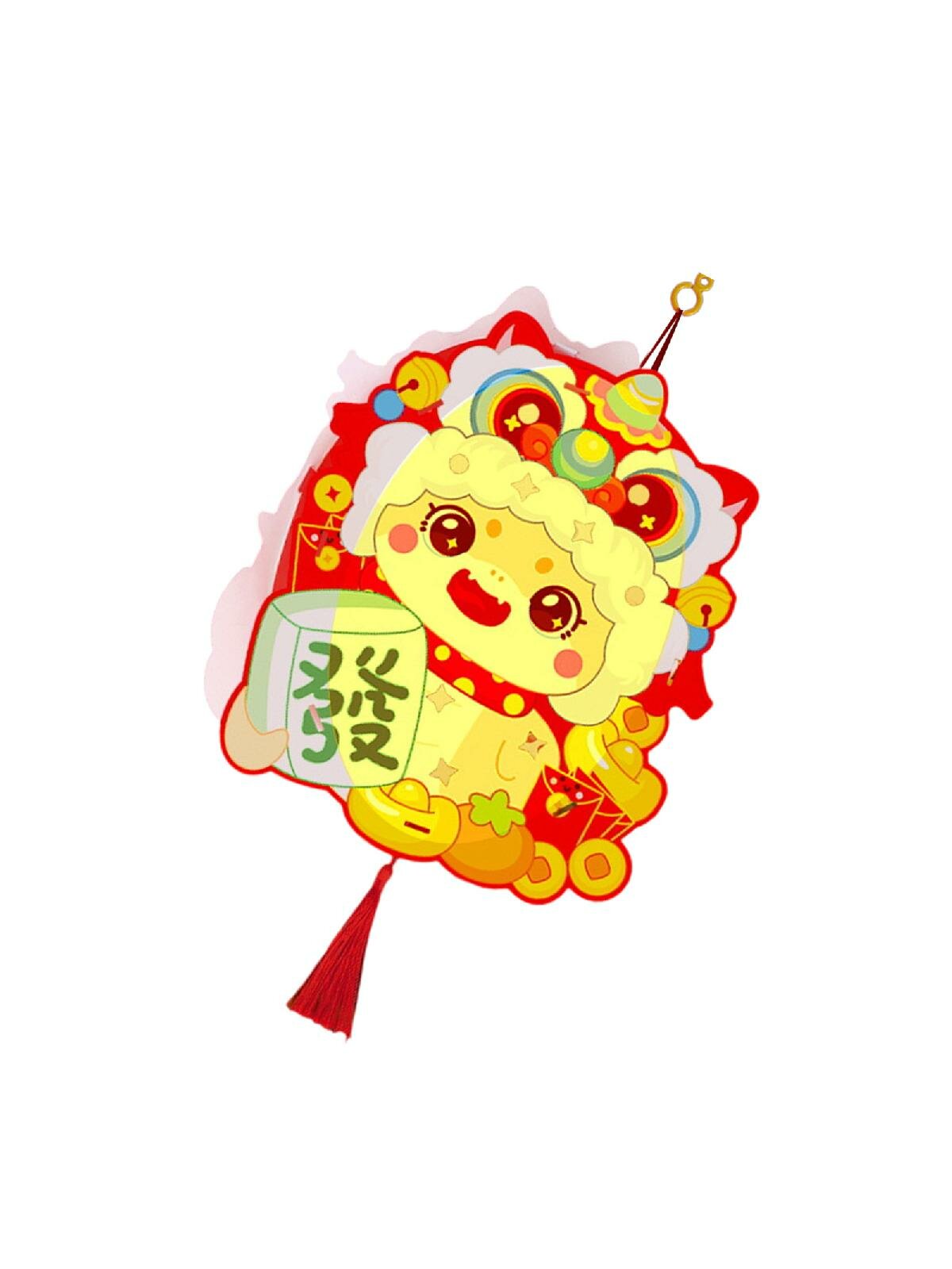 Светодиодные фонарики Год Змеи Украшение на китайский Новый год для детей и взрослых