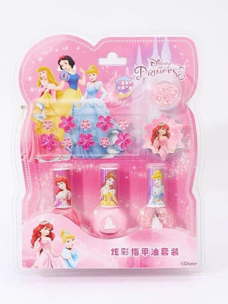 Набор лаков для ногтей детский Scandi Kids Принцессы